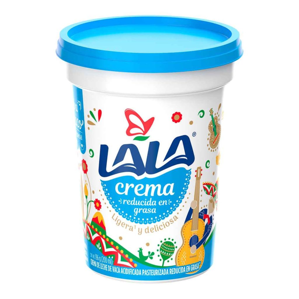 CREMA PURA DE VACA acida 900 GRS LALA - Merkabastos