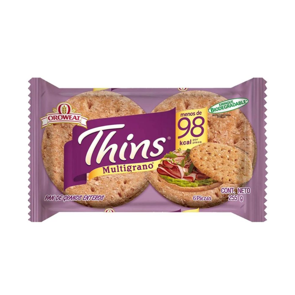 PAN THINS MULTIGRANO 255 GRS BIMBO - Merkabastos