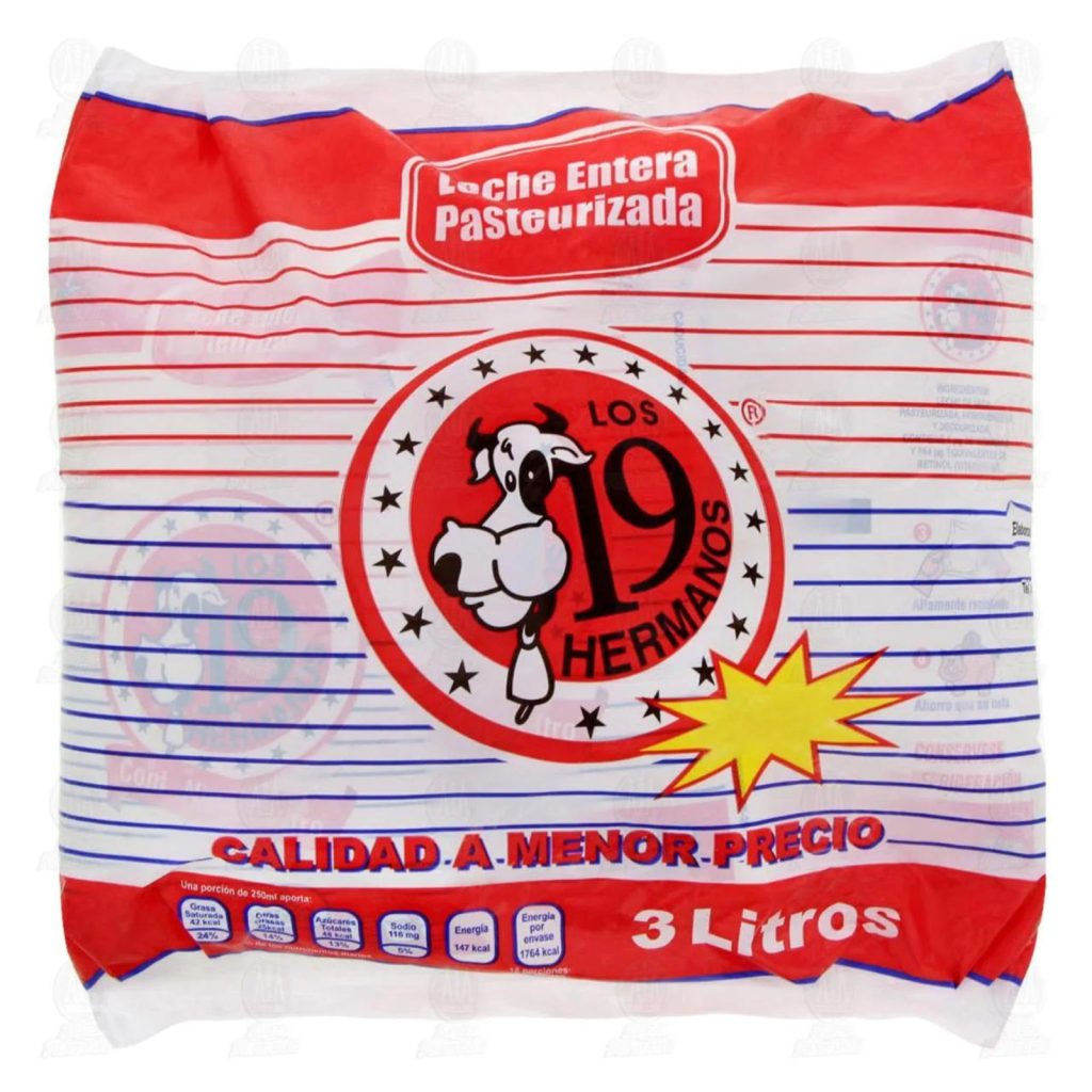 LECHE PAQUETE 3 PZS 900 ML MONARCA - Merkabastos