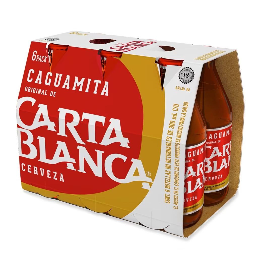 CERVEZA CARTA BLANCA CAGUAMITA SIX - Merkabastos